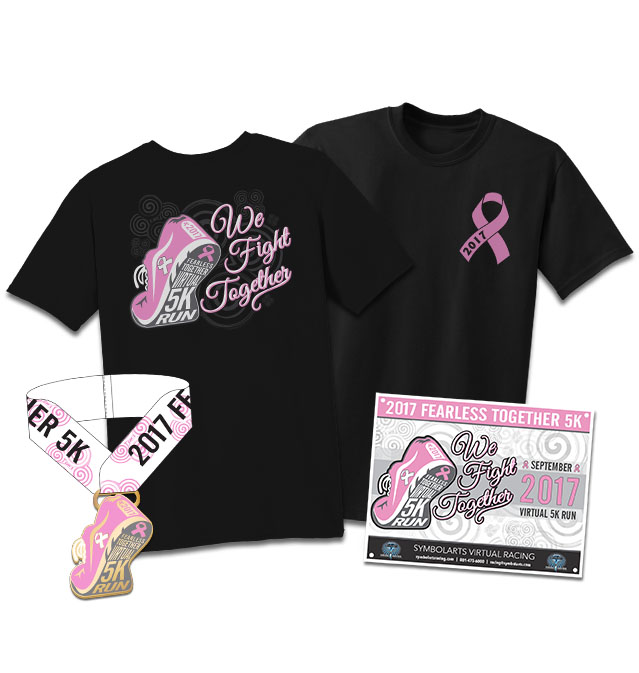 Fearless Together 5K (Closed) - Symbol Arts Virtual Racing