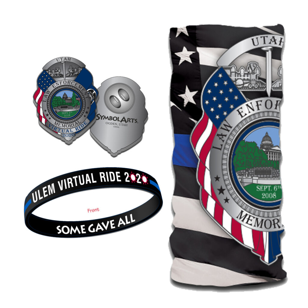 Utah Law Enforcement Memorial Motorcycle Ride (Closed) - Symbol Arts Virtual Racing